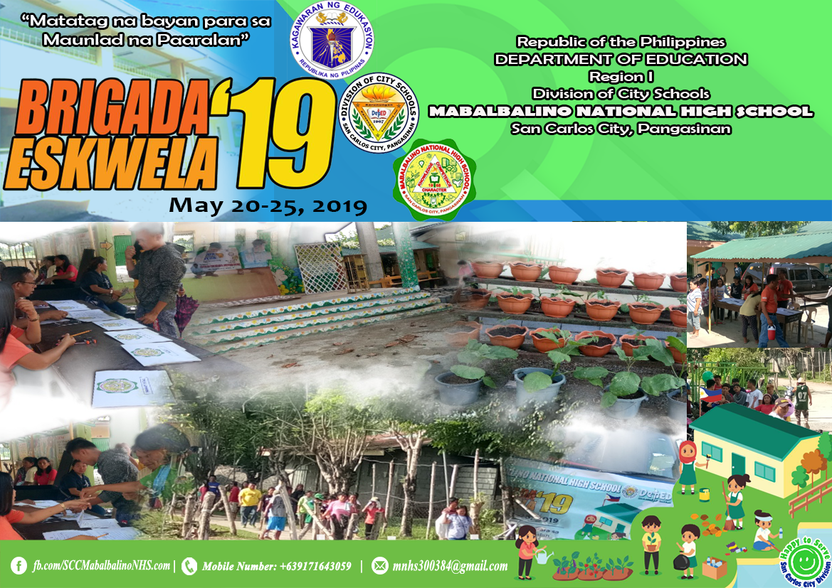 Brigada Eskwela 2019 by KENNETH CABRILLAS - Flipsnack