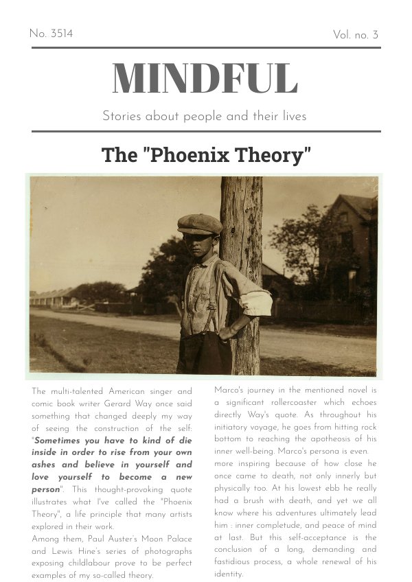 The Phoenix Theory by MATHIS GUIRAL - Flipsnack