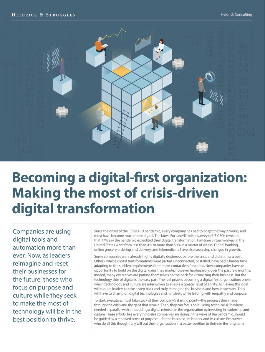 Becoming a digital-first organization by FDF6D86EFB5 - Flipsnack