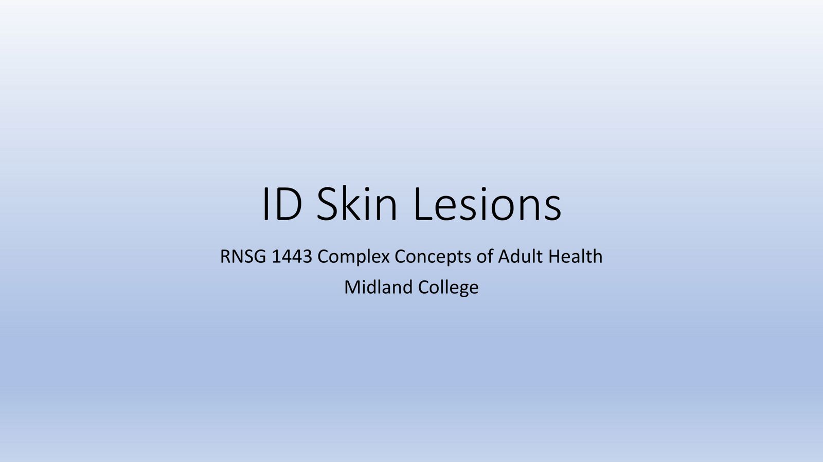 ID Skin Lesions by djross091 - Flipsnack