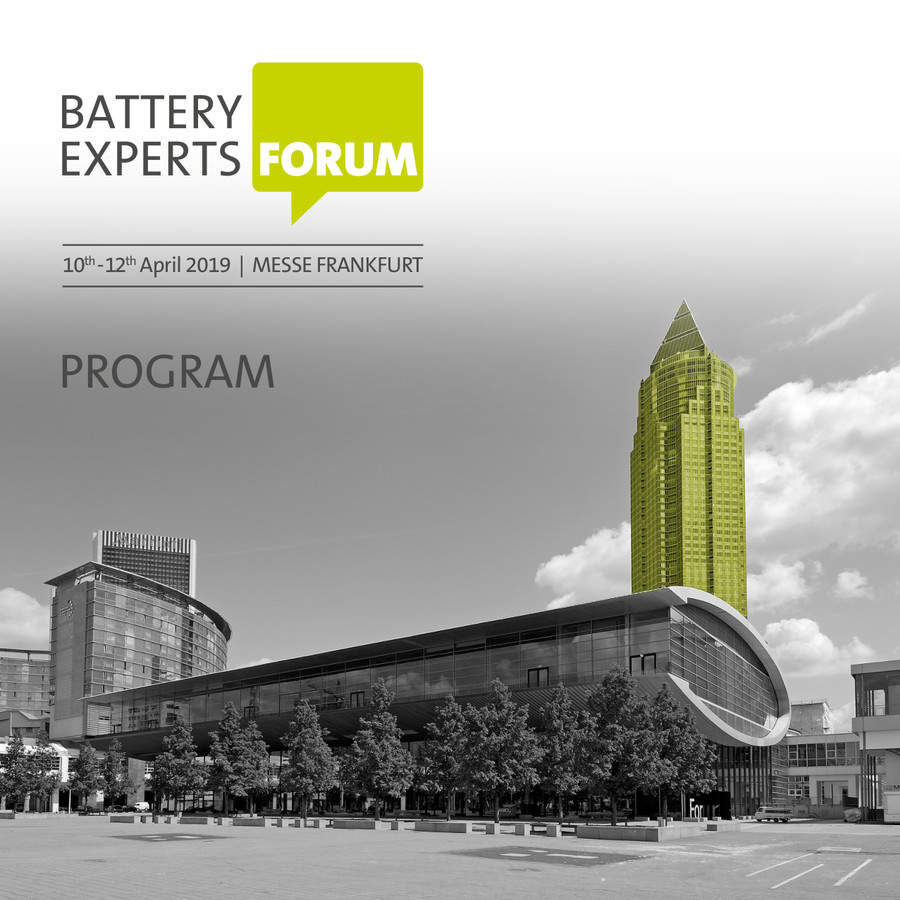 Battery Experts Forum Programm by BMZ Group - Flipsnack