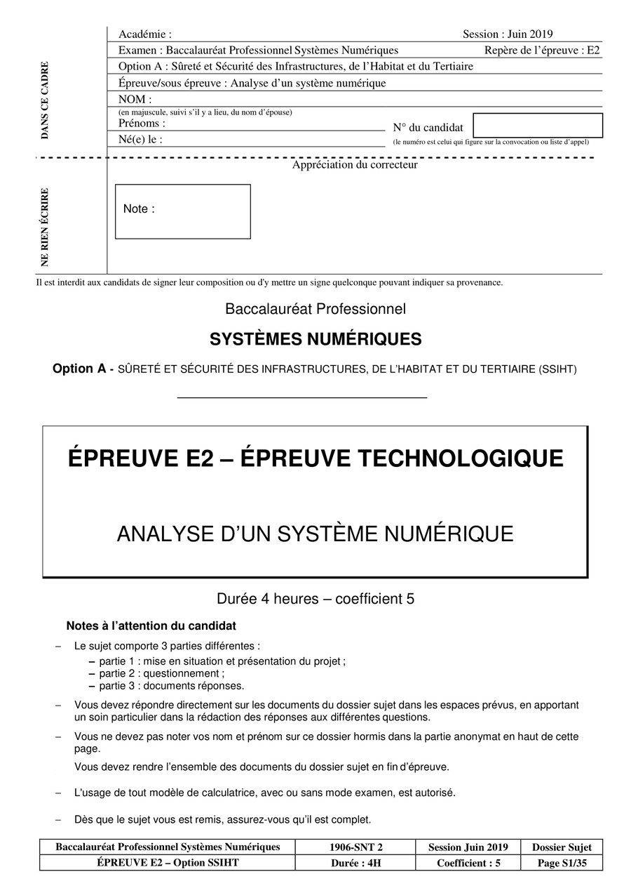 11369-epreuve-e2-bac-pro-sn-juin-2019-ssiht-sujet by Stéphane Cousin - Flipsnack
