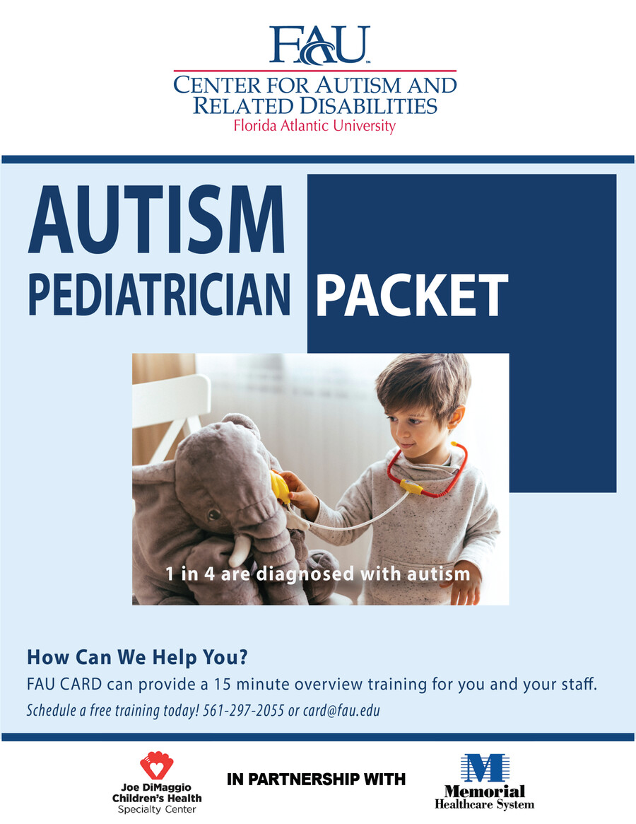 Autism Pediatric Packet by FAU CARD - Flipsnack