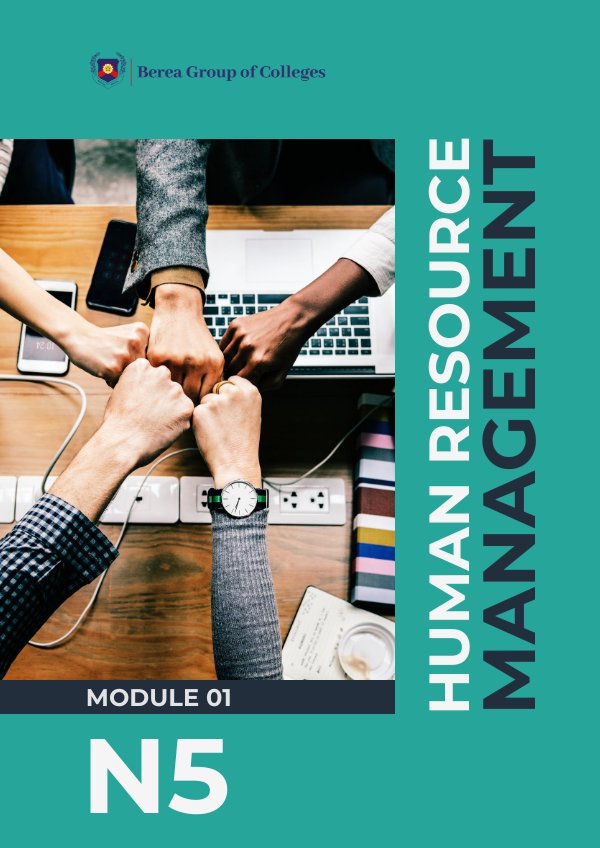 Human Resource Management N5 Module 1 by E-Publishing - Flipsnack