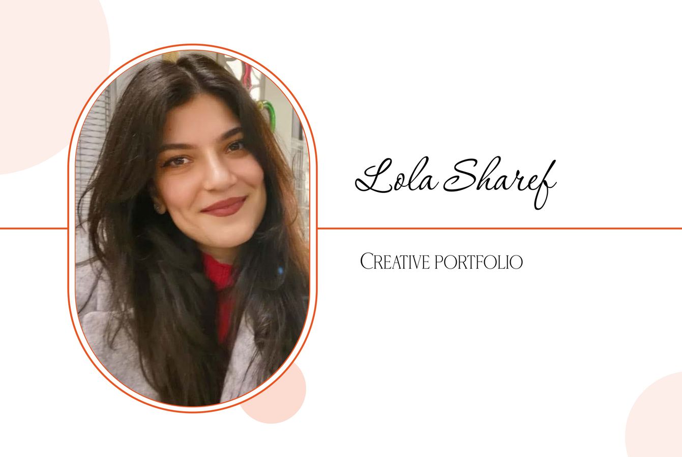 Lola Sharef portfolio by BATUL SHAREF - Flipsnack