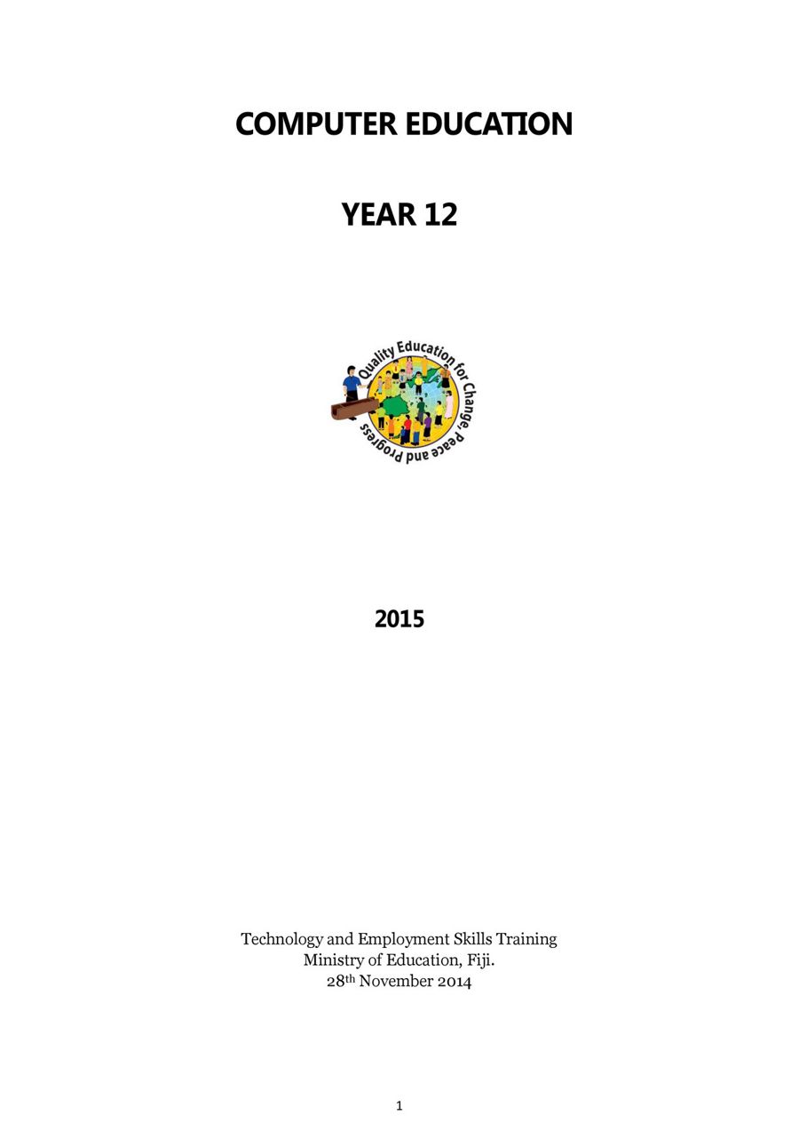 Computer Studies Year 12 Textbook by Andrew Erbs - Flipsnack