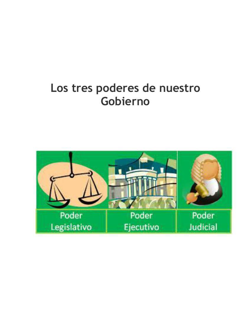 Los tres poderes de nuestro Gobierno by Angeles - Flipsnack