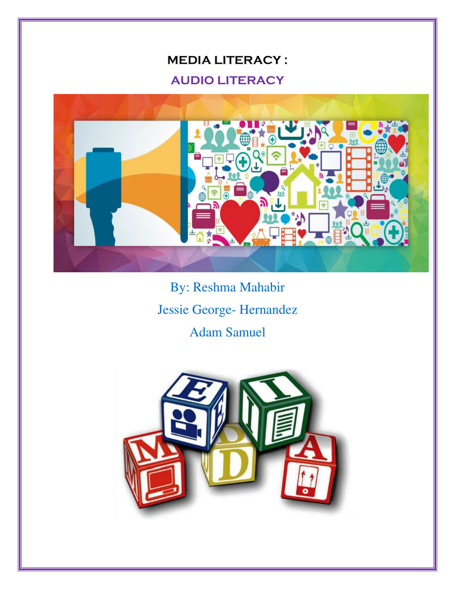 Audio Literacy Group Final -Correction by reshma mahabir - Flipsnack