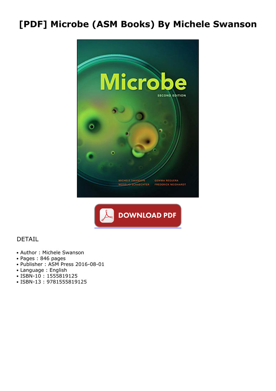 [PDF] Microbe (ASM Books) By Michele Swanson by svestist - Flipsnack