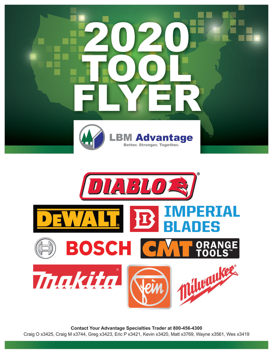 LBM Advantage Tool Flyer 2020 by lbmadvantage - Flipsnack