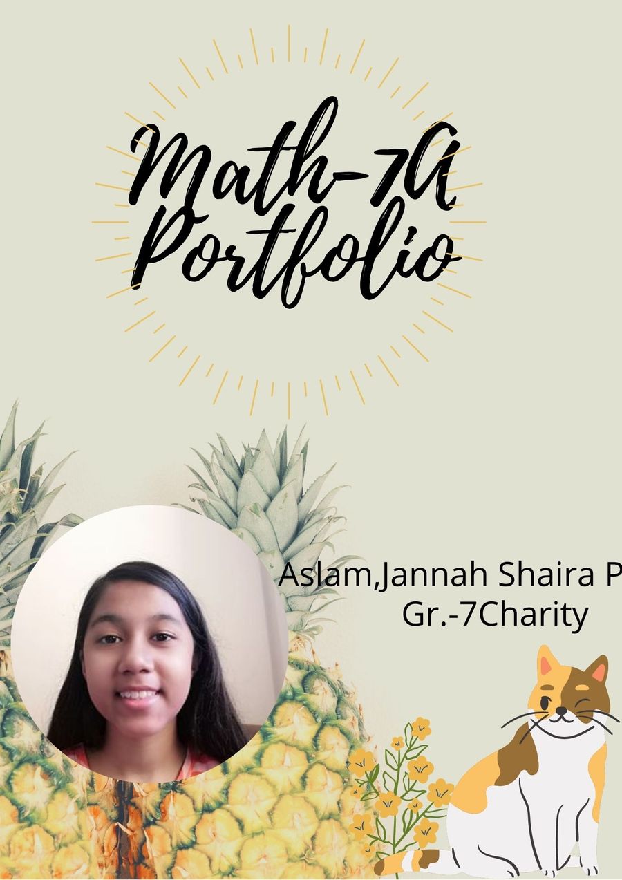 MATHEMATICS PORTFOLIO - Project for 4th Grading by G02 Aslam Jannah ...