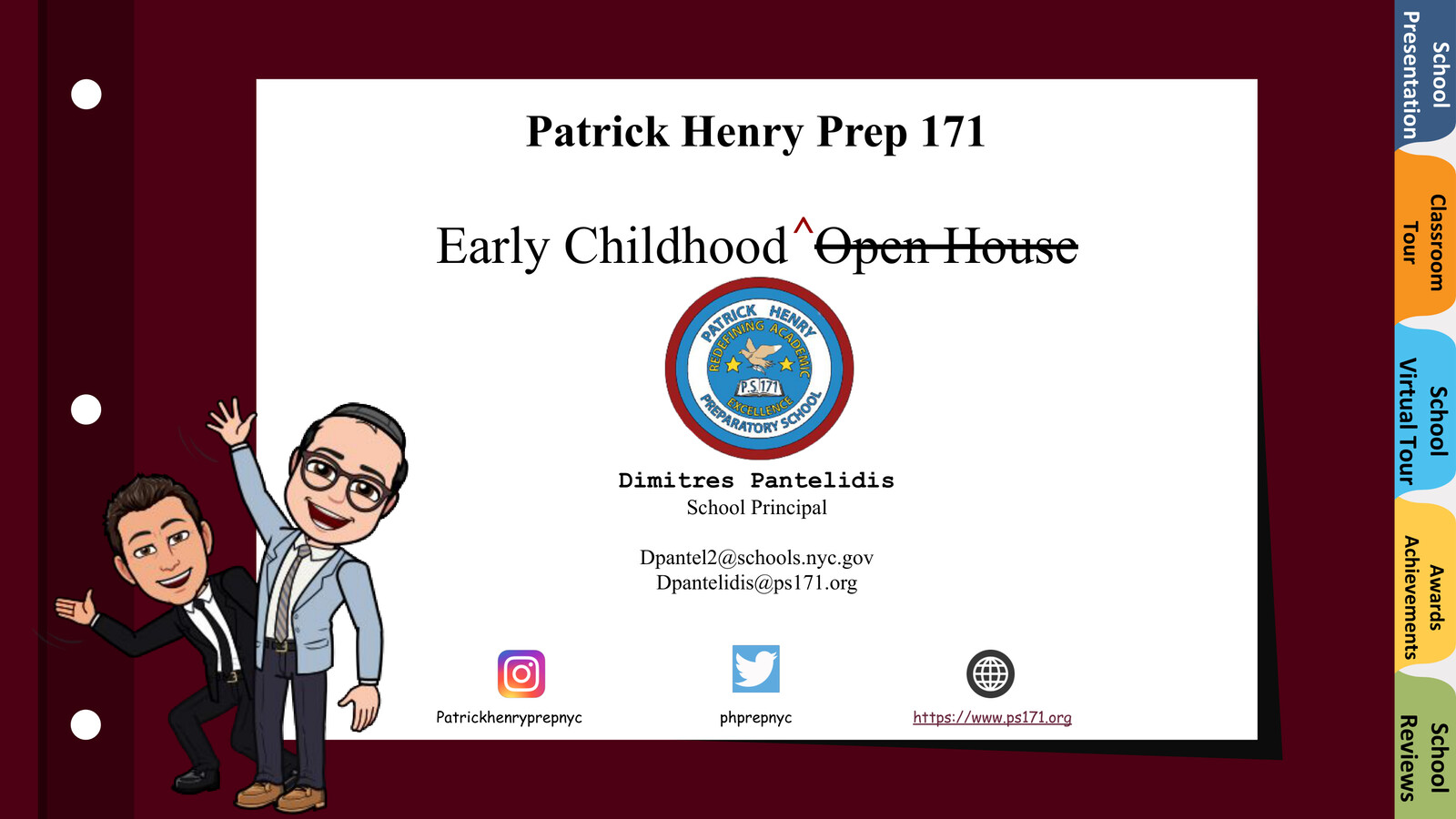 PS 171 Open House Early Childhood 2020-21 by Aharon Schultz - Flipsnack