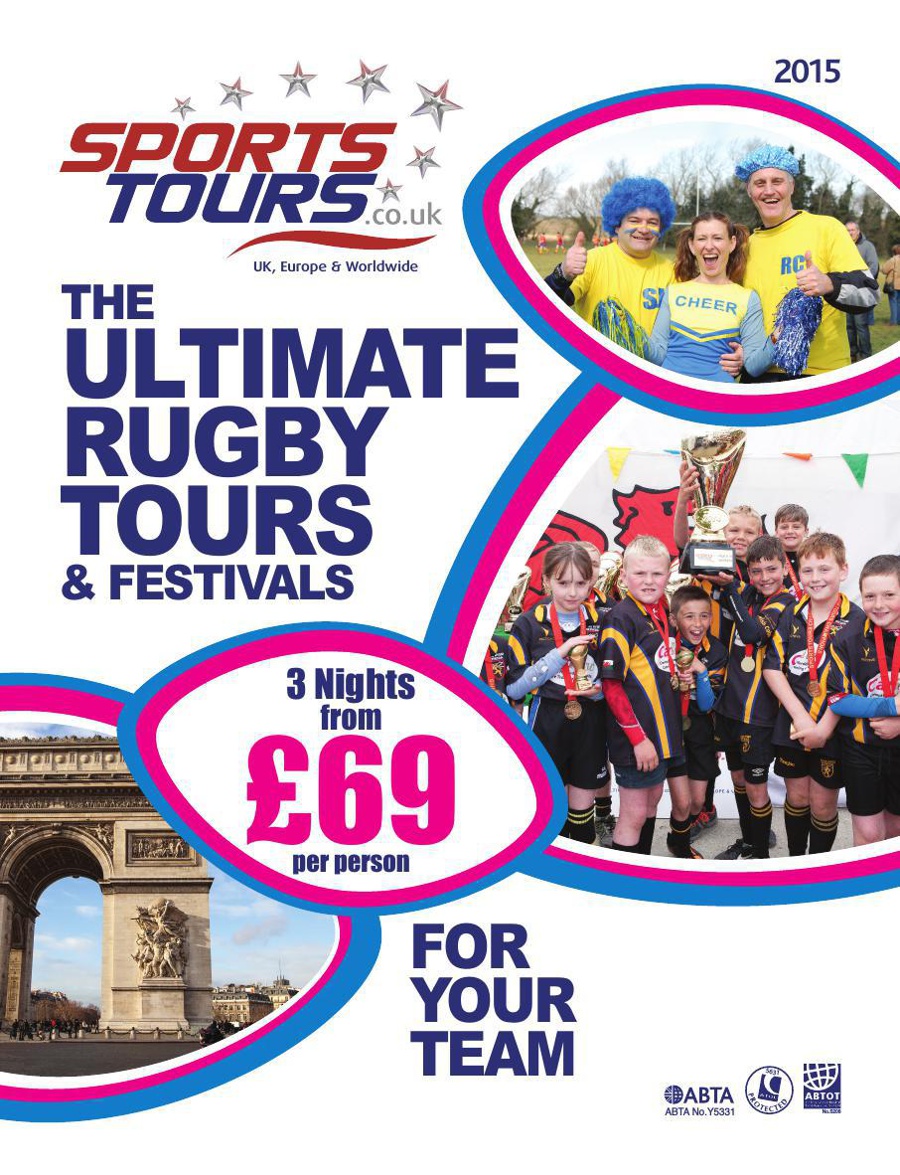 Rugby Brochure 2015 - Sports Tours UK & EU by Sports Tours LTD - Flipsnack