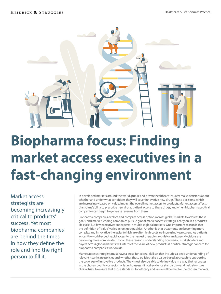 Biopharma focus: Finding market access executives by FDF6D86EFB5 ...