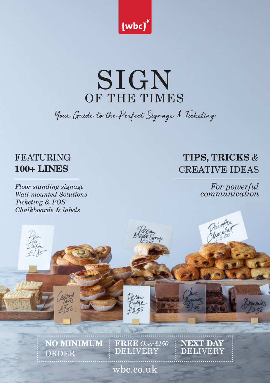 SIGNAGE AND TICKETING BROCHURE by WBC - Flipsnack