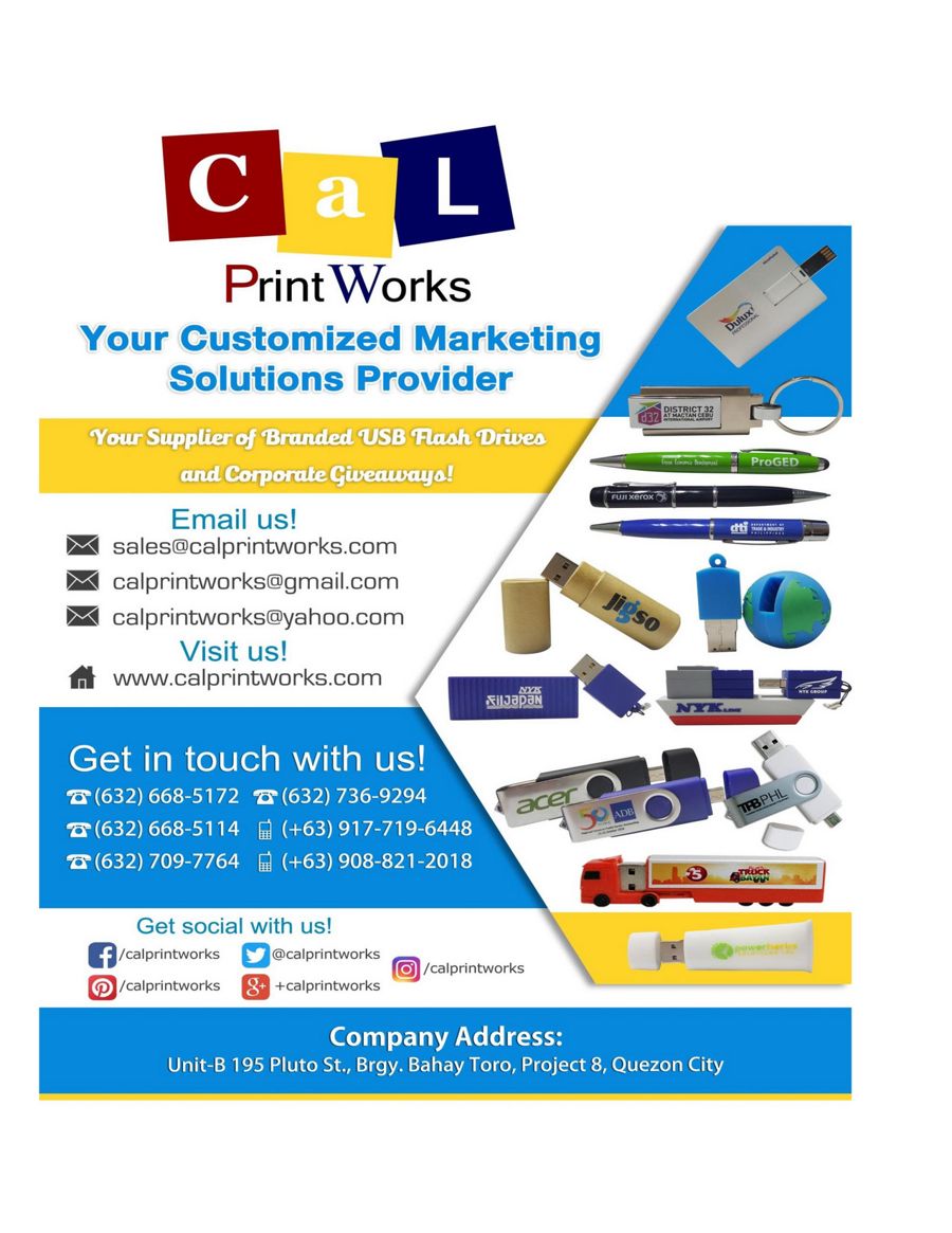 CAL PRINT WORKS BROCHURES 2017 by Jaysa Chee Gundran - Flipsnack