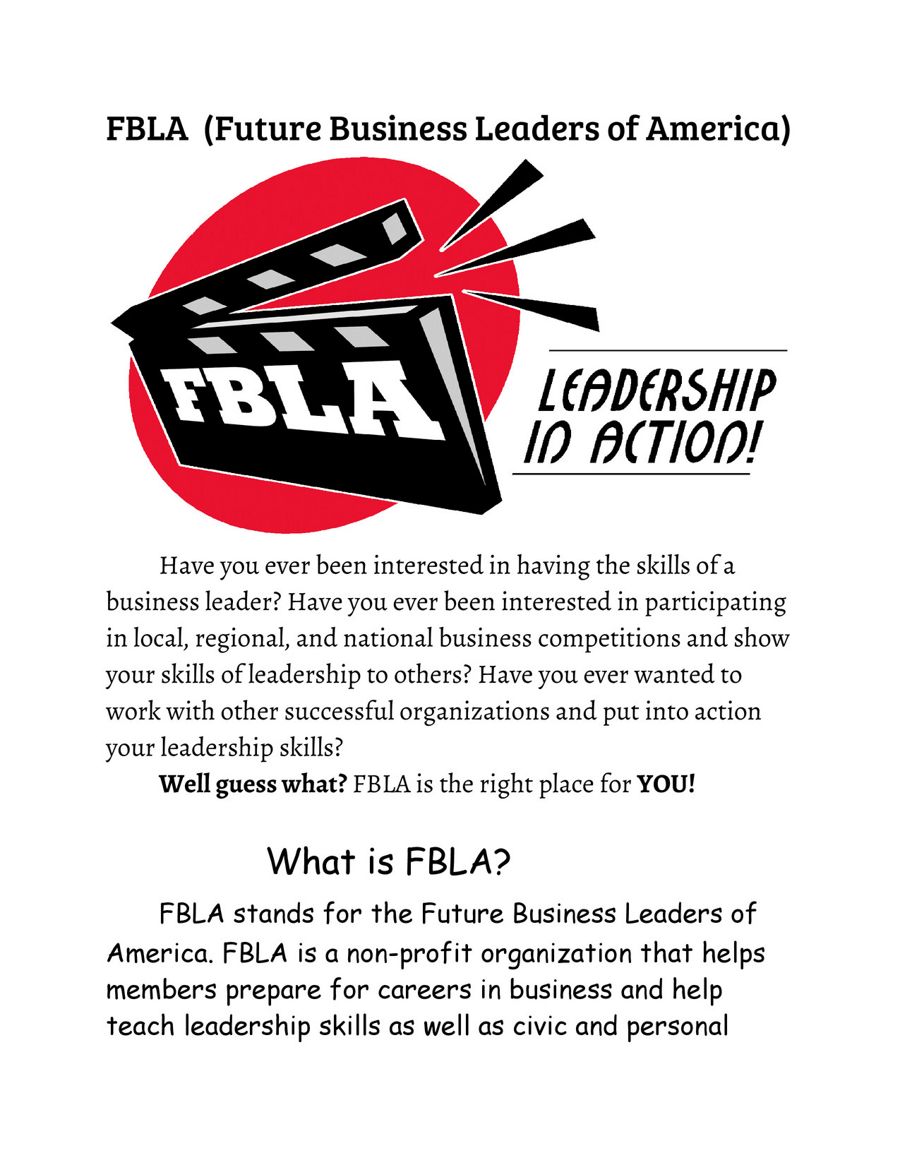 FBLA Promotion Project by rgafurova - Flipsnack