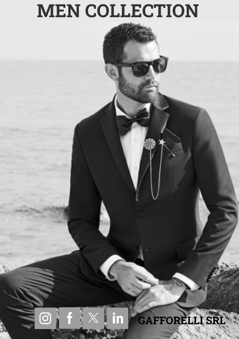 MEN COLLECTION s/s 2025 by GAFFORELLI SRL - Flipsnack