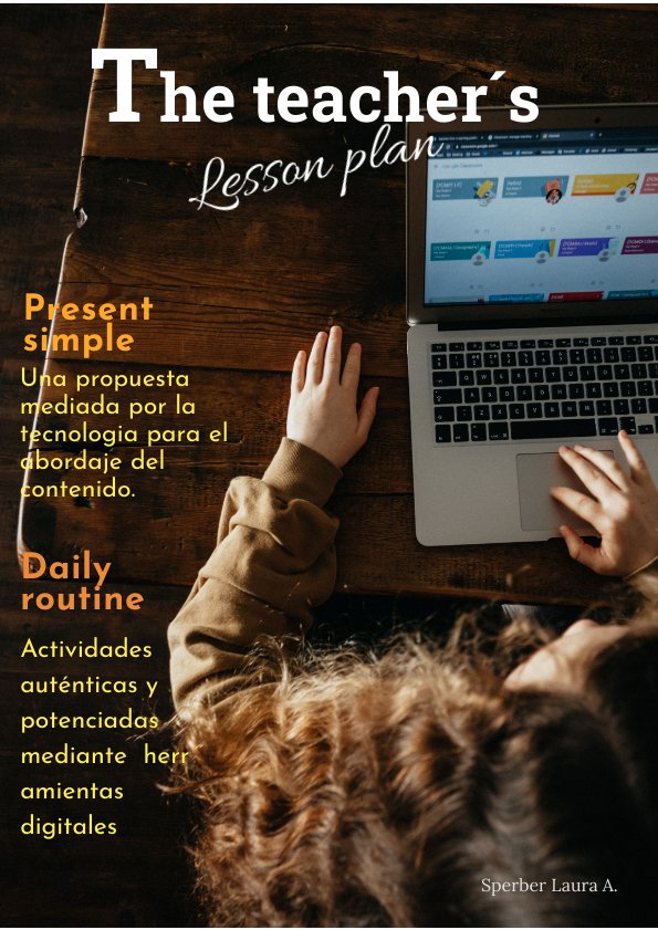 Revista: The teacher´s lesson plan Present simple by Laura Sperber ...