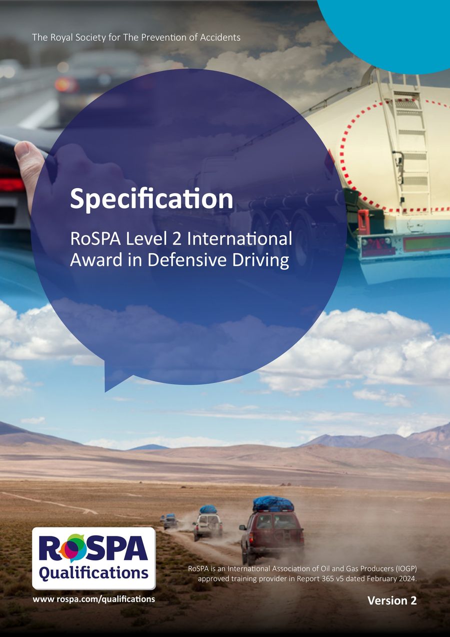 RoSQUAL Level 2 Defensive Driving Specification by RoSPA - Flipsnack