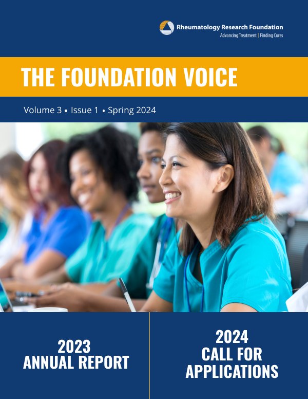 Foundation Voice Spring 2024 by Rheumatology...