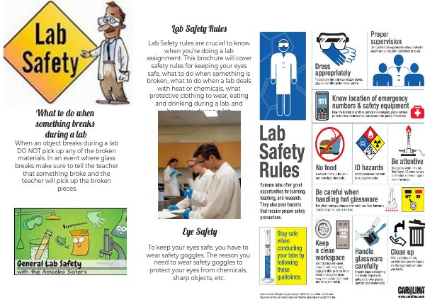 Lab Safety Rules Brochure by Seiji McSwain... - Flipsnack