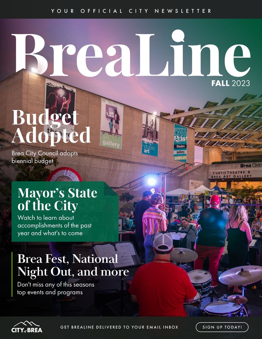 Brea Line | Fall 2023 by City of Brea - Flipsnack