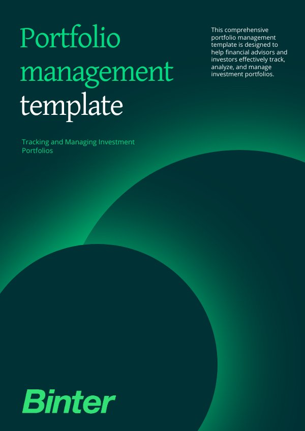 Portfolio management template by Flipsnack templates - Flipsnack