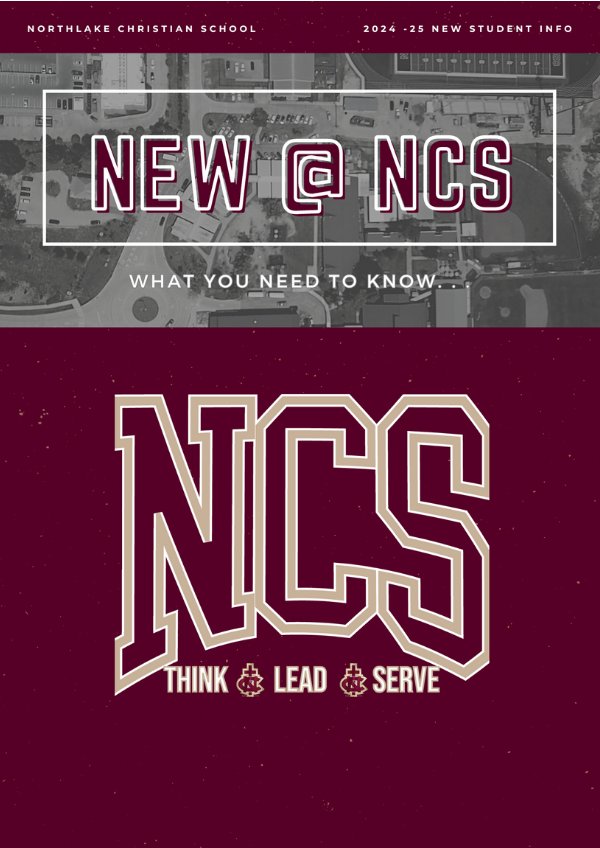 24-25 NCS New Student Info by northlake - Flipsnack