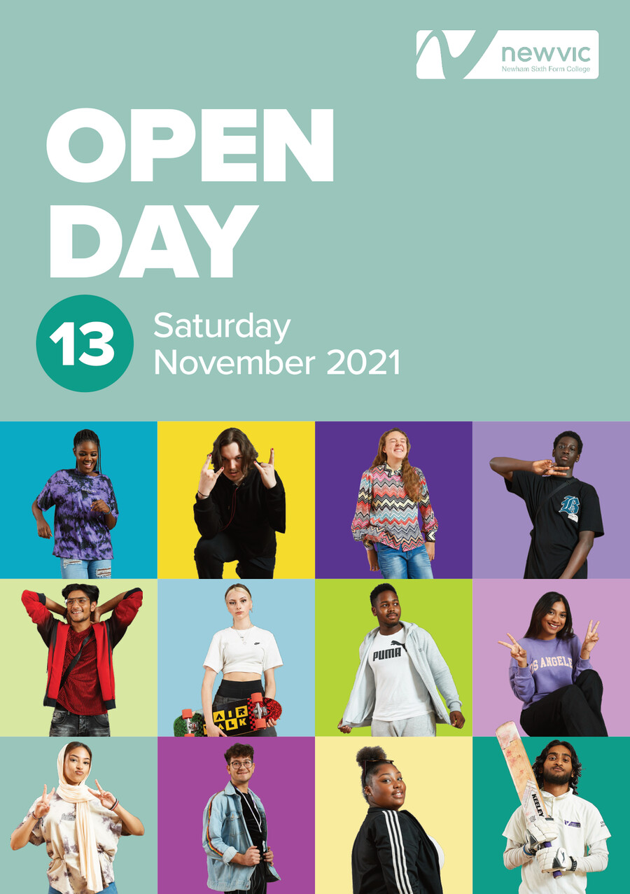 Open Day Programme 2021 by Newham Sixth... - Flipsnack