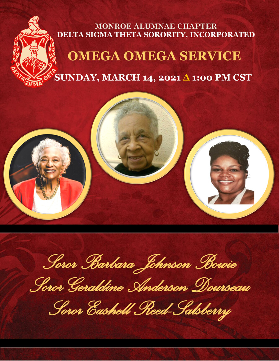 Omega Omega Program Bowie_Dourseau_Salsberry 2021 by Monroe Alumnae ...