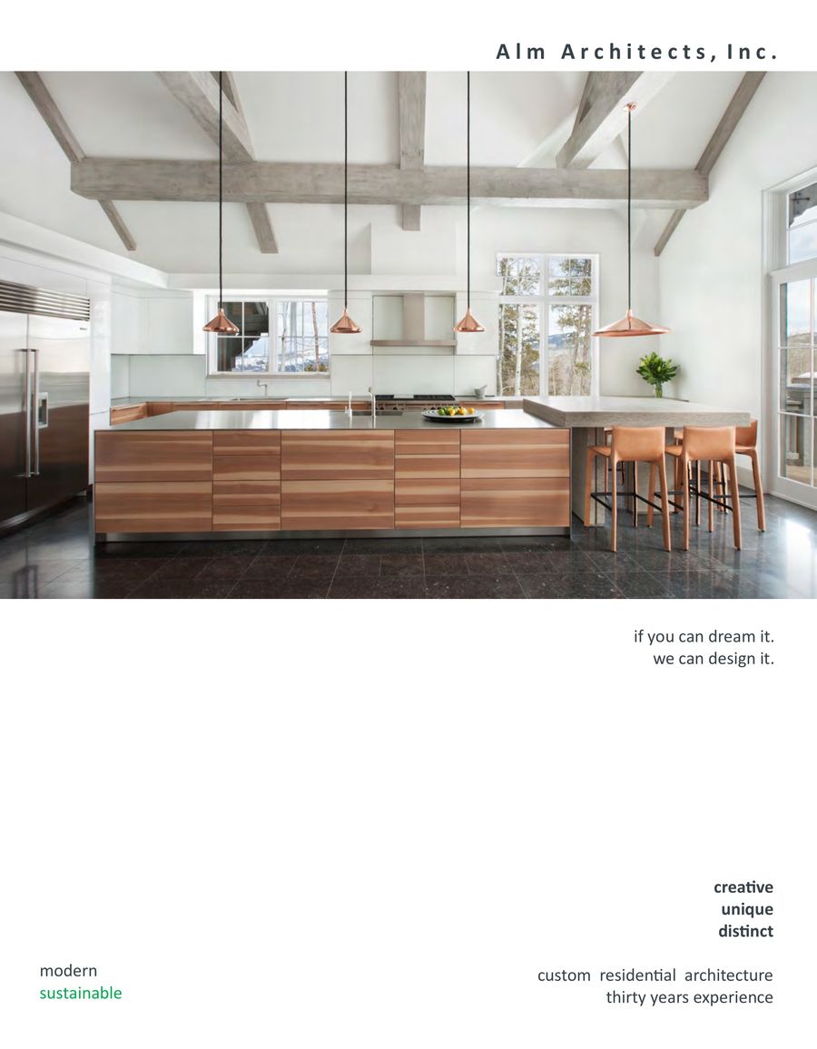 Alm Architects 2022 Brochure by Brent Alm - Flipsnack