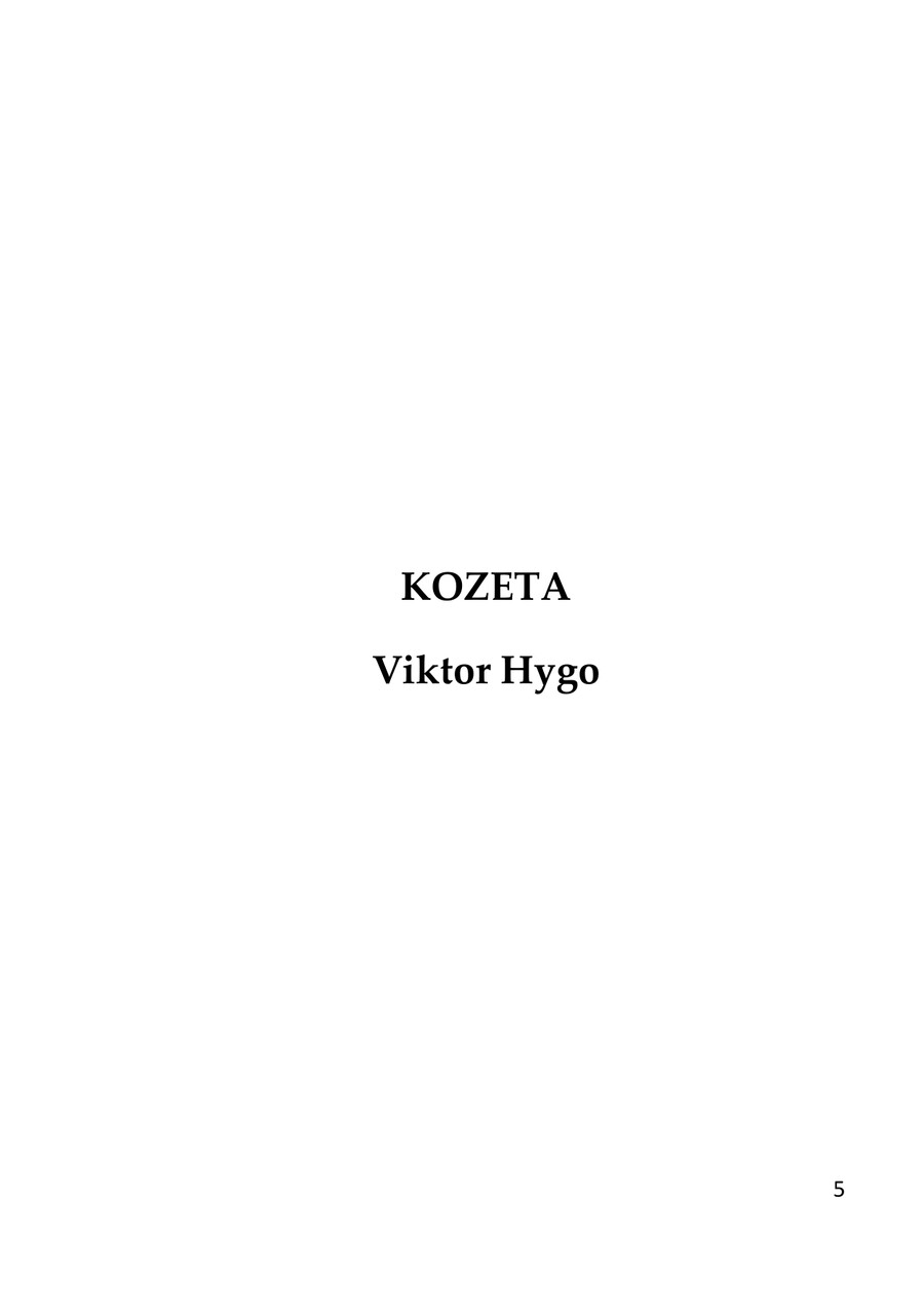 Viktor Hygo - Kozeta by Hey You - Flipsnack