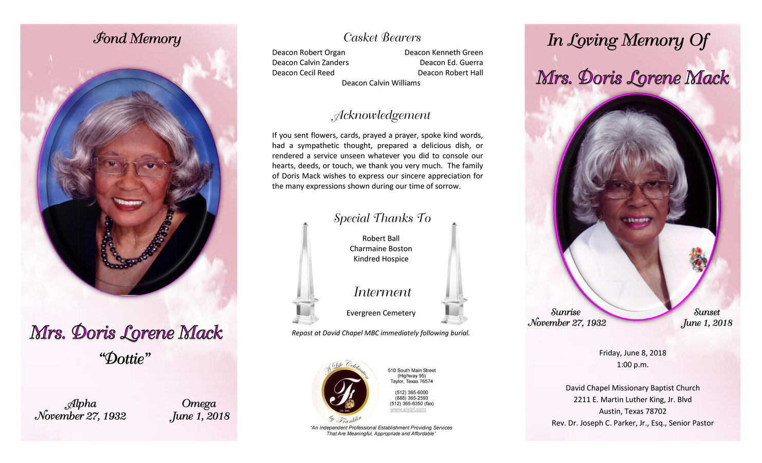 Doris Mack Program by A Life... - Flipsnack