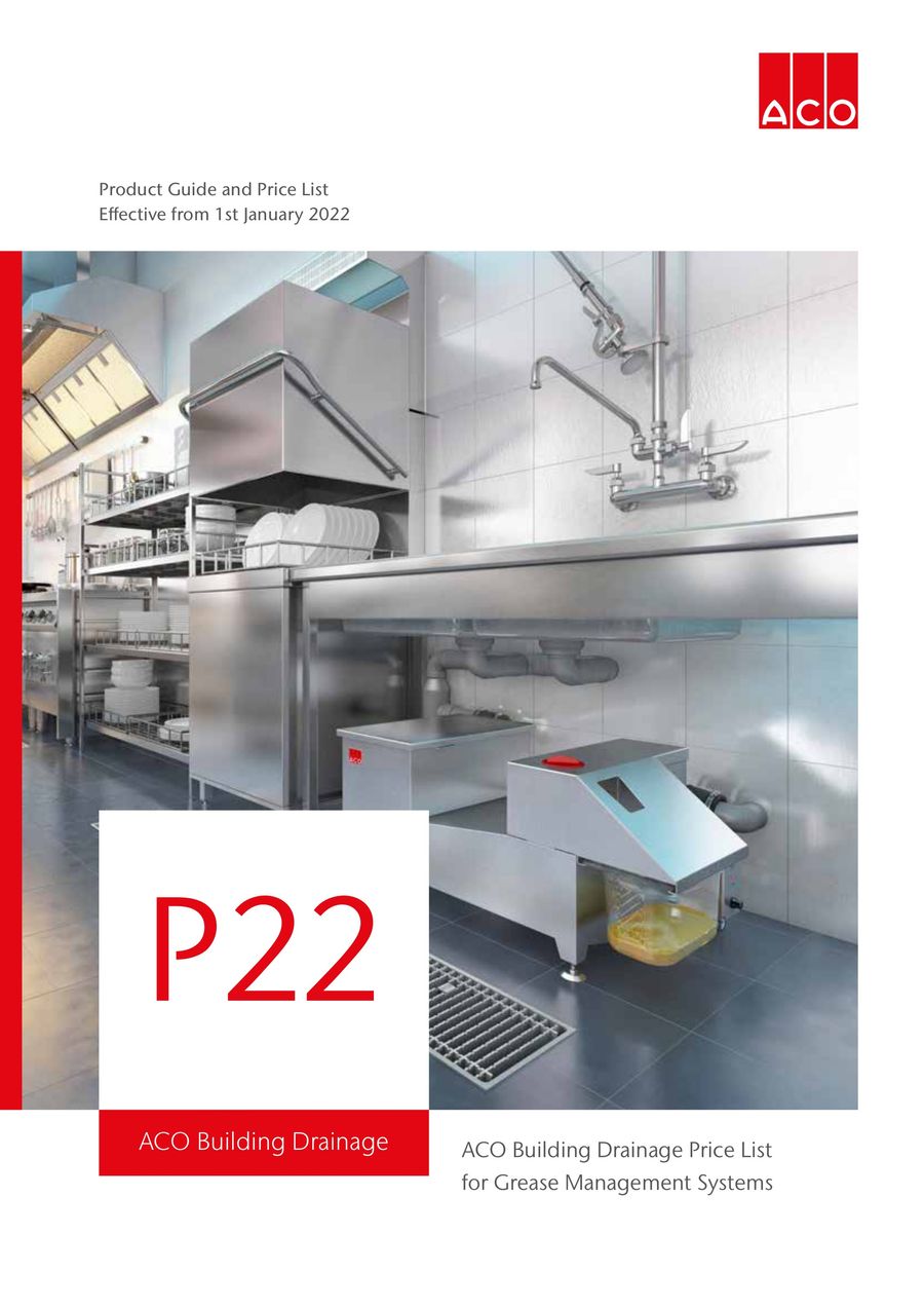 ACO Grease Management price list Jan 22 by ACO Technologies plc - Flipsnack