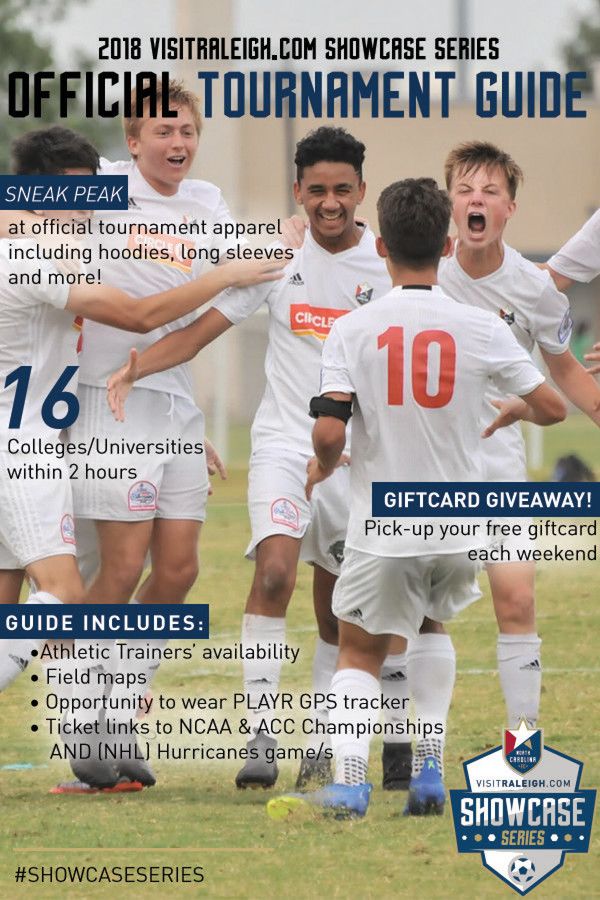 2018 visitRaleigh.com Showcase Series Tournament Guide by ncfcyouth ...