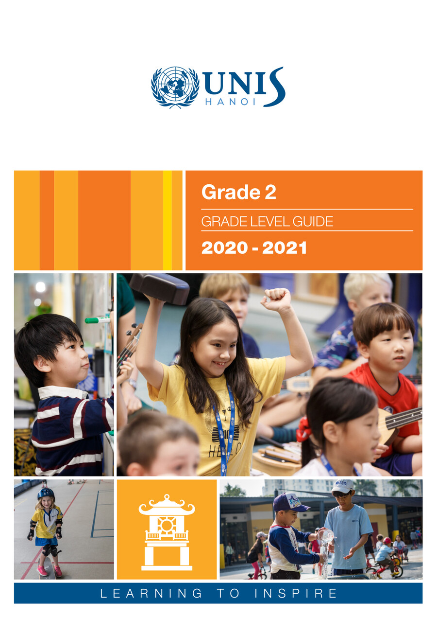 Grade 2 Grade Level Guide 2020-2021 by UNIS Hanoi - Flipsnack