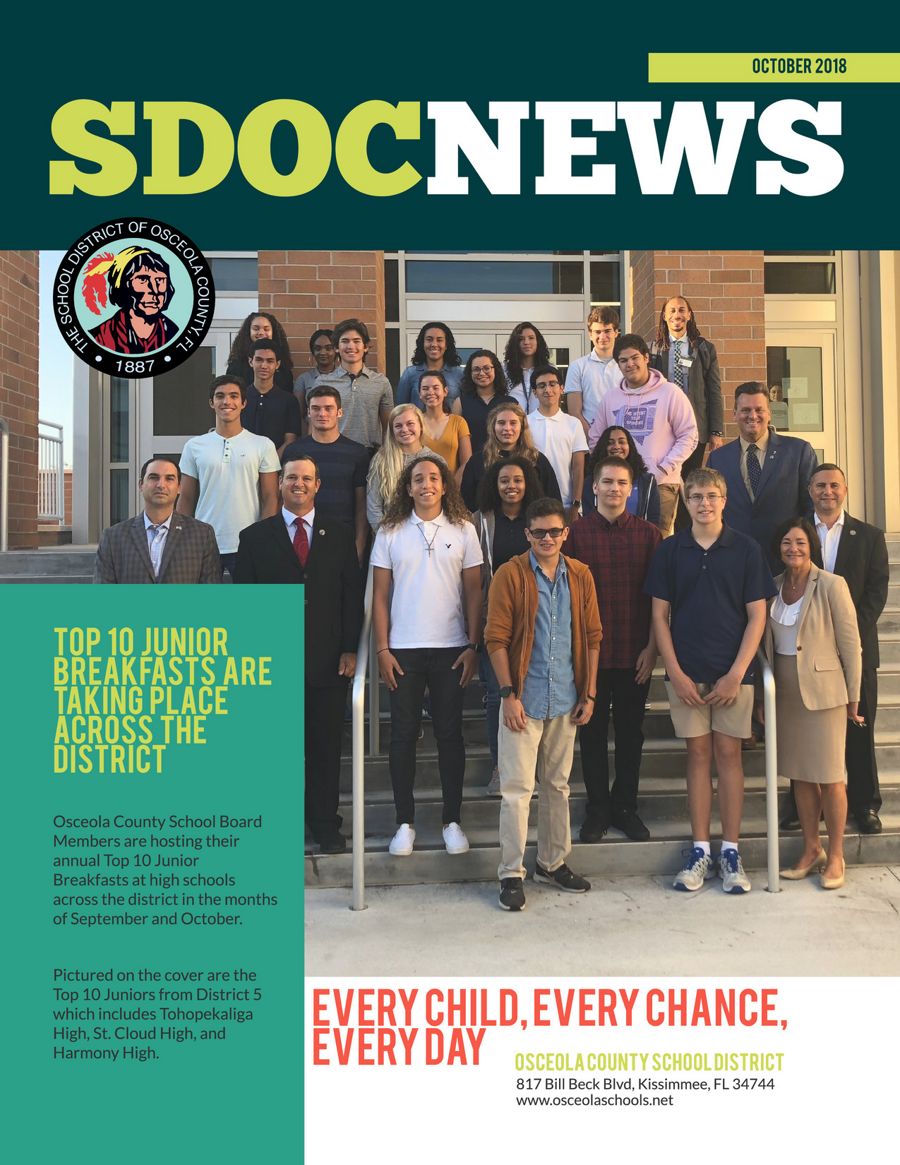 SDOC Newsletter - October 2018 by Osceola School... - Flipsnack