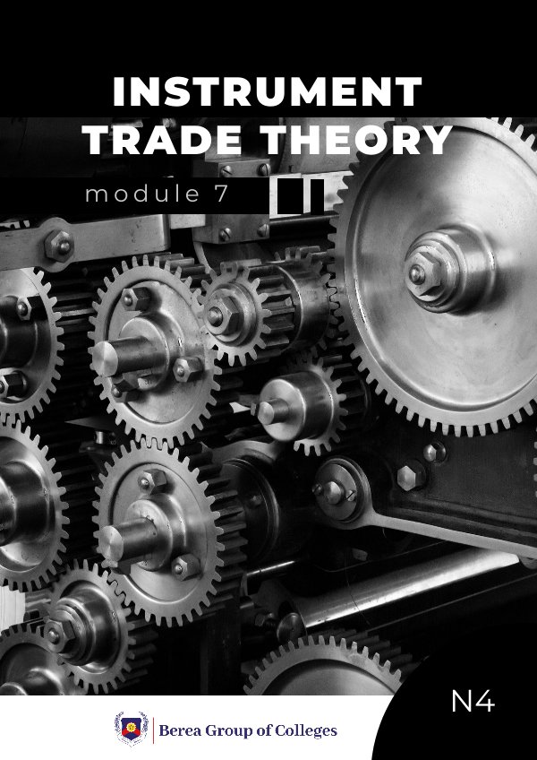 Instrument Trade Theory N4 Module 7 by E-Publishing - Flipsnack