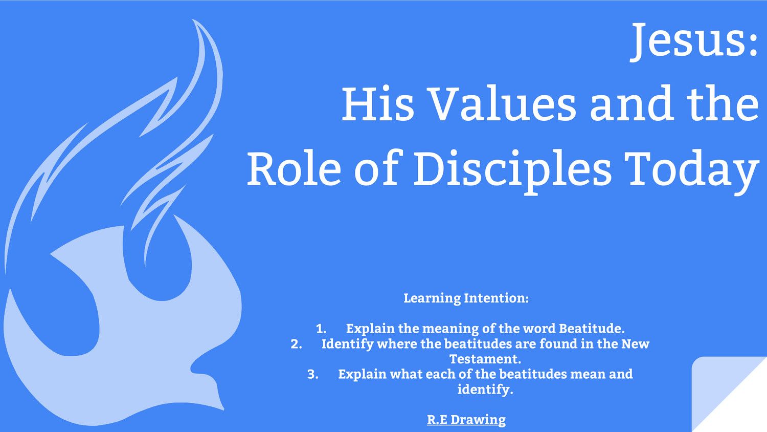 Jesus- His Values and the Role of Disciples Today by Glen Malbog ...
