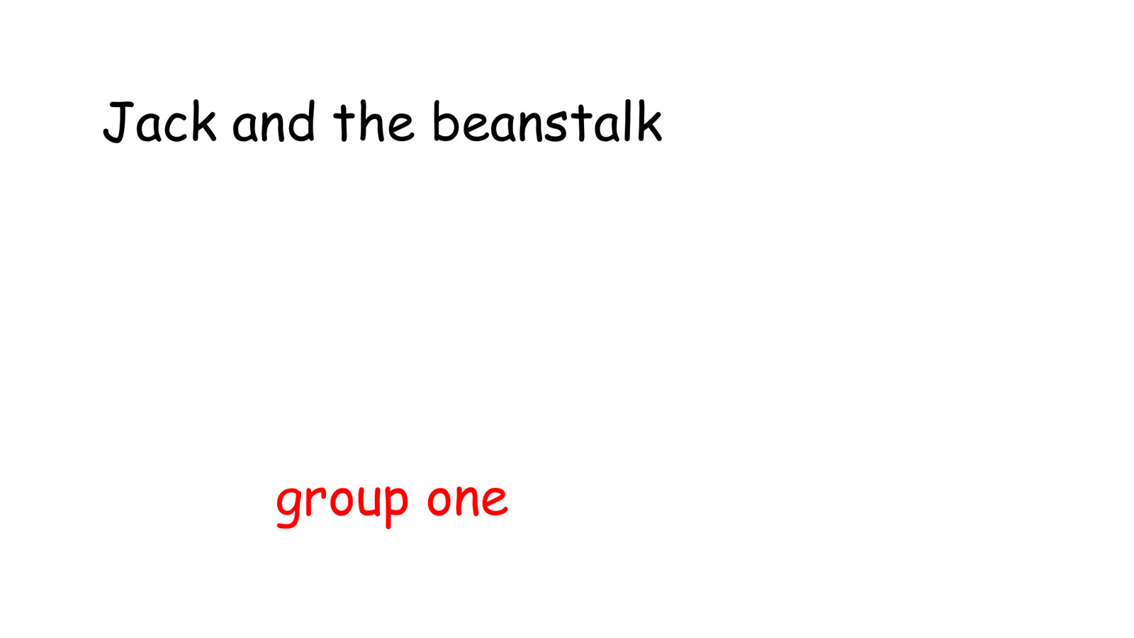 jack and the beanstalk group one1 by mai - Flipsnack