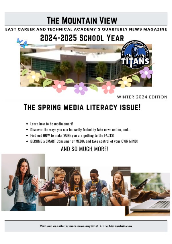 The Mountain View Spring 2025 MEDIA LITERACY ISSUE! by Jayme... - Flipsnack