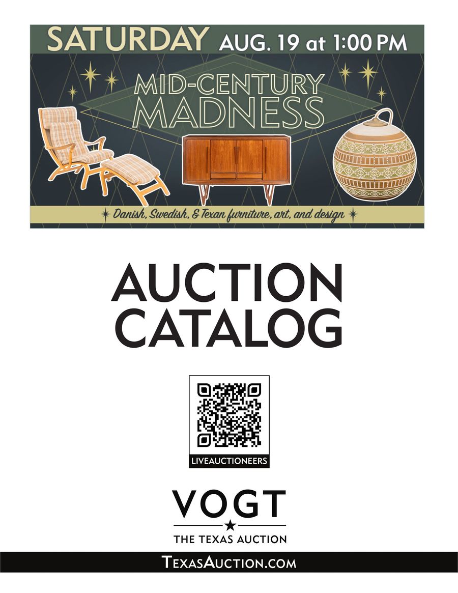 Mid-Century Madness | Vogt Auction | Aug. 19, 2023 by Vogt Auction... - Flipsnack