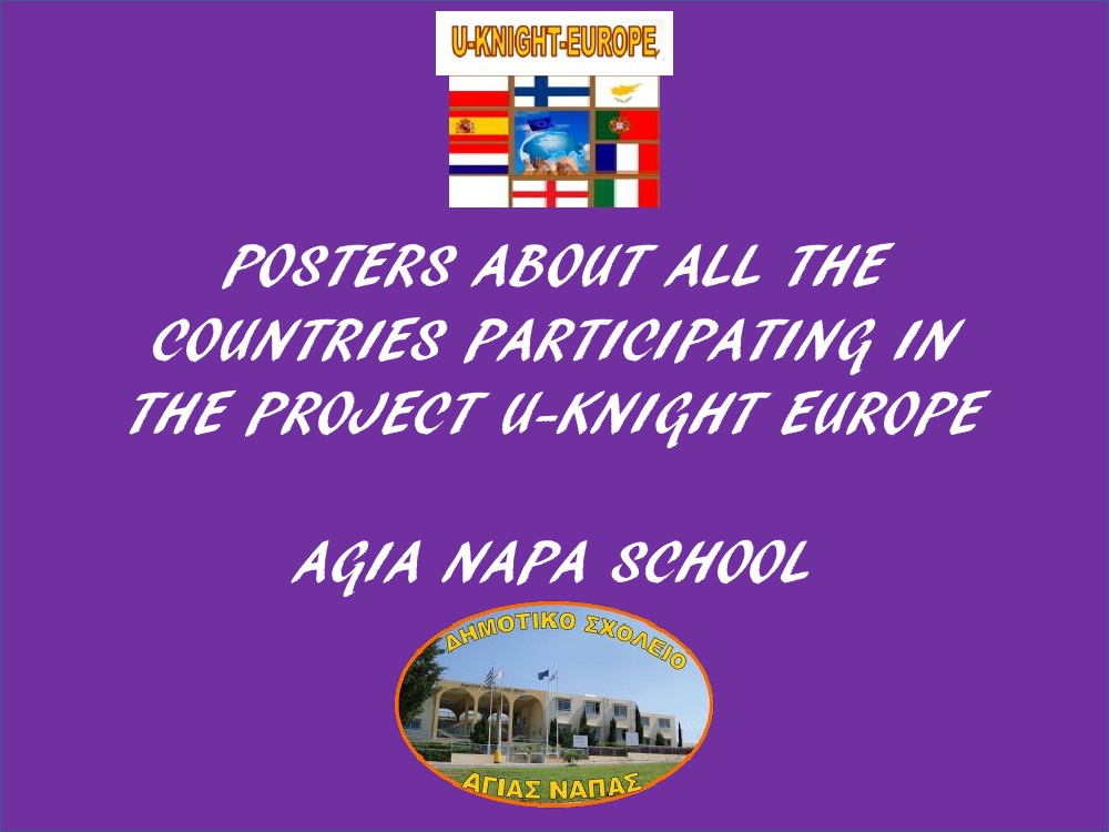 POSTERS ABOUT ALL THE COUNTRIES PARTICIPATING IN THE PROJECT by ...