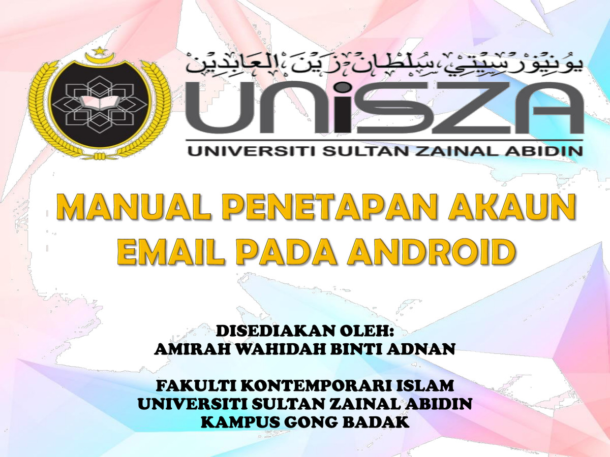 MANUAL SETTING EMAIL PADA ANDROID by modulict - Flipsnack