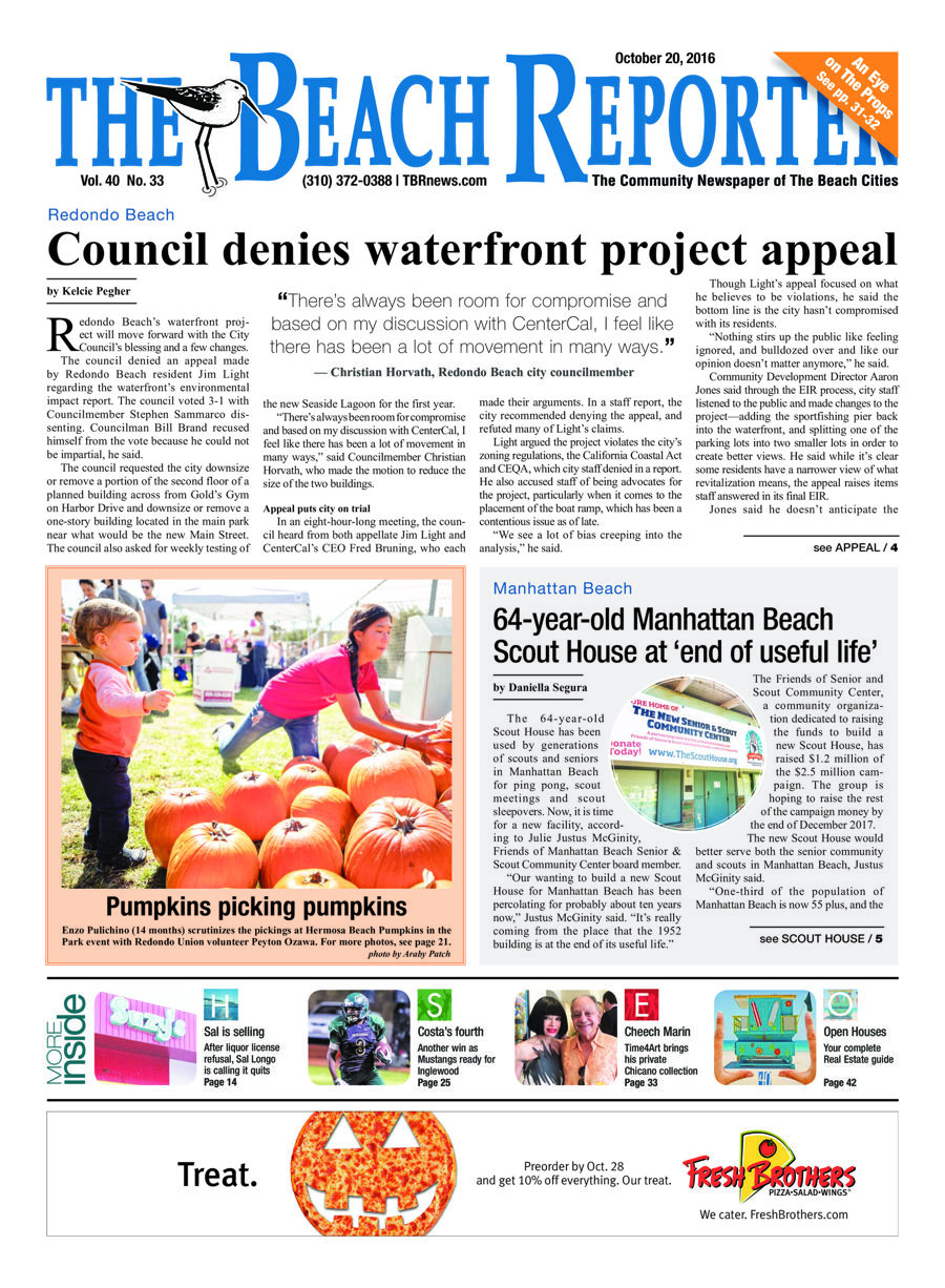 The Beach Reporter | October 20, 2016 by Grunion Gazette - Flipsnack