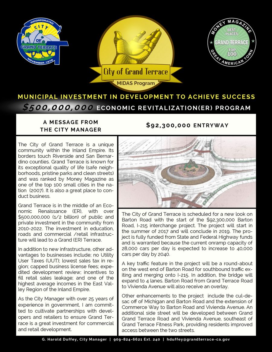 The City of Grand Terrace MIDAS Program by 9D88E9D569B - Flipsnack