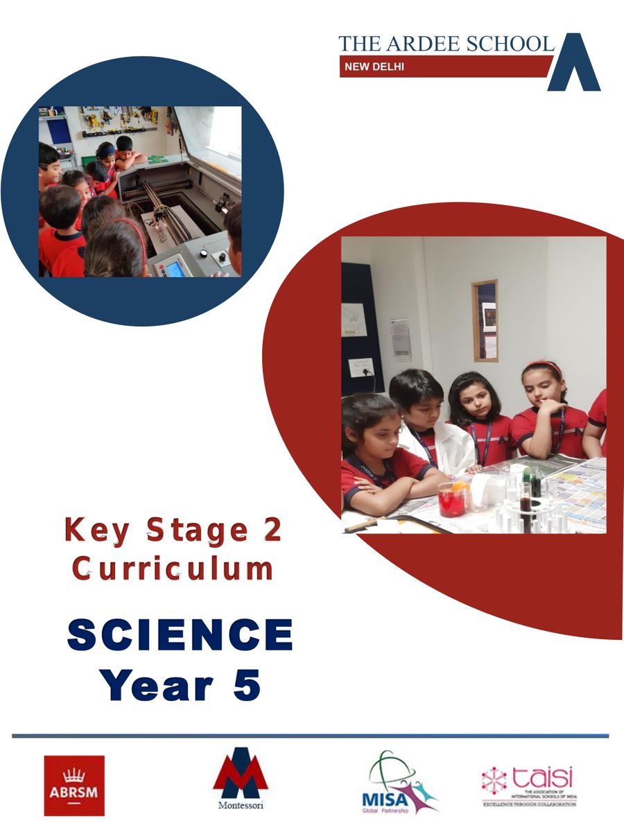 Year 5 - Primary science 2022-23 (NEW) by Meenal Sehgal - Flipsnack