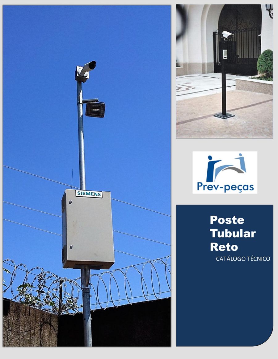 Catálogo de Postes metálicos para câmeras e sensores by cesar2017 ...