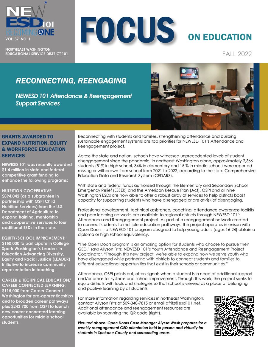 FOCUS Fall 2022 Edition by NEWESD 101... - Flipsnack